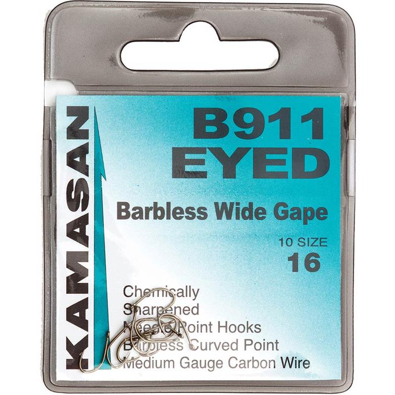 Anzuelo kamasan b911 barbless eyed