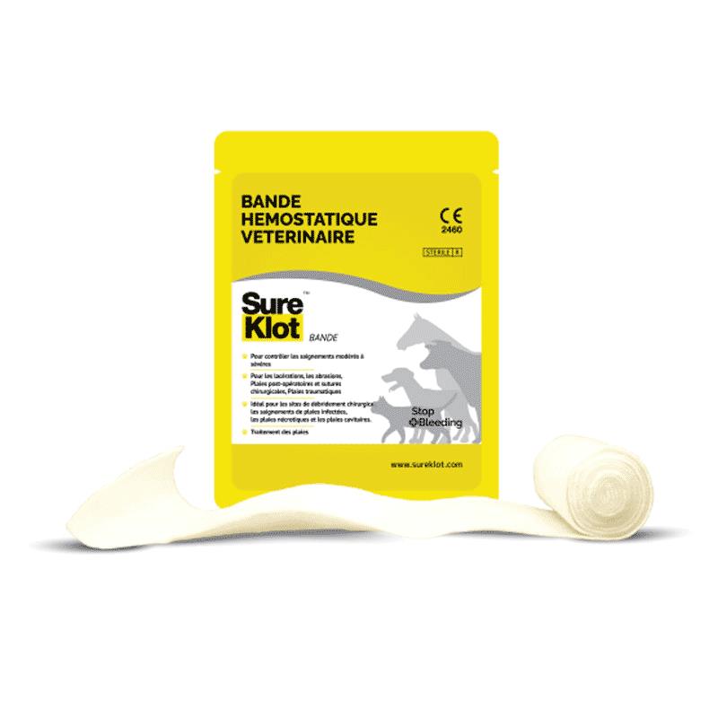 Banda hemostática sure klot vétérinaire