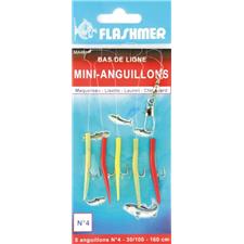 Bas de ligne flashmer mini anguillons
