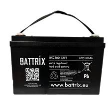 Batterie étanche battrix cyclic 12v 100ah pour moteur