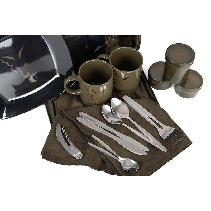 Bolsa de picnic fox camolite 2 person dinner set
