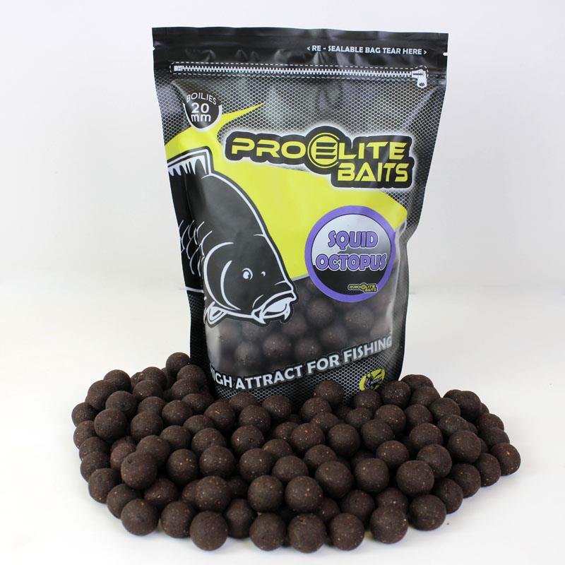 Bouillette pro elite baits boilies classic squid & octopus Belgique