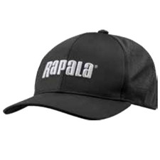 Cap - black rapala mesh snapback - noir