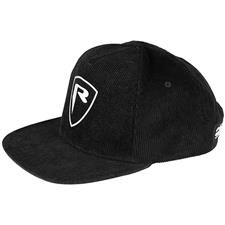 Casquette homme fox rage grey cord flat peak cap - noir