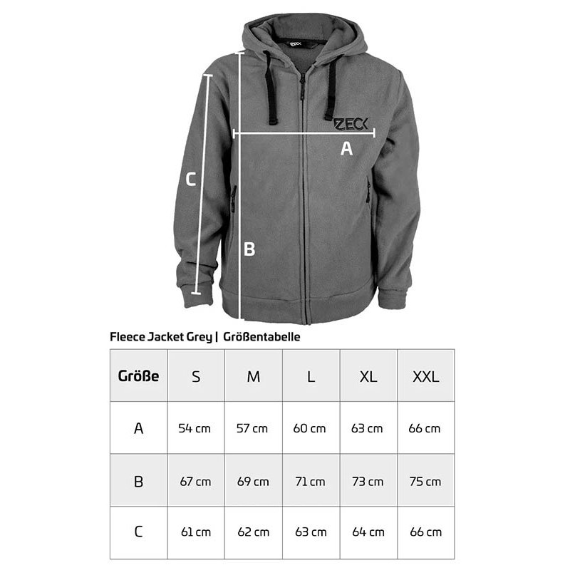 Chaqueta hombre - gris zeck fleece jacket - gris