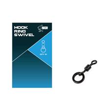 Emerillon nash hook bead ring swivels