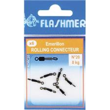 Emerillon rolling flashmer rolling connecteur