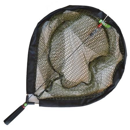 Epuisette pafex ayu manche alu - depliable filet sans noeud