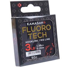 Fluorocarbone kamasan kamasan fluoro tech rig line - 50m