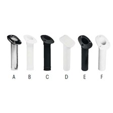 Flush mount rod holder plastimo