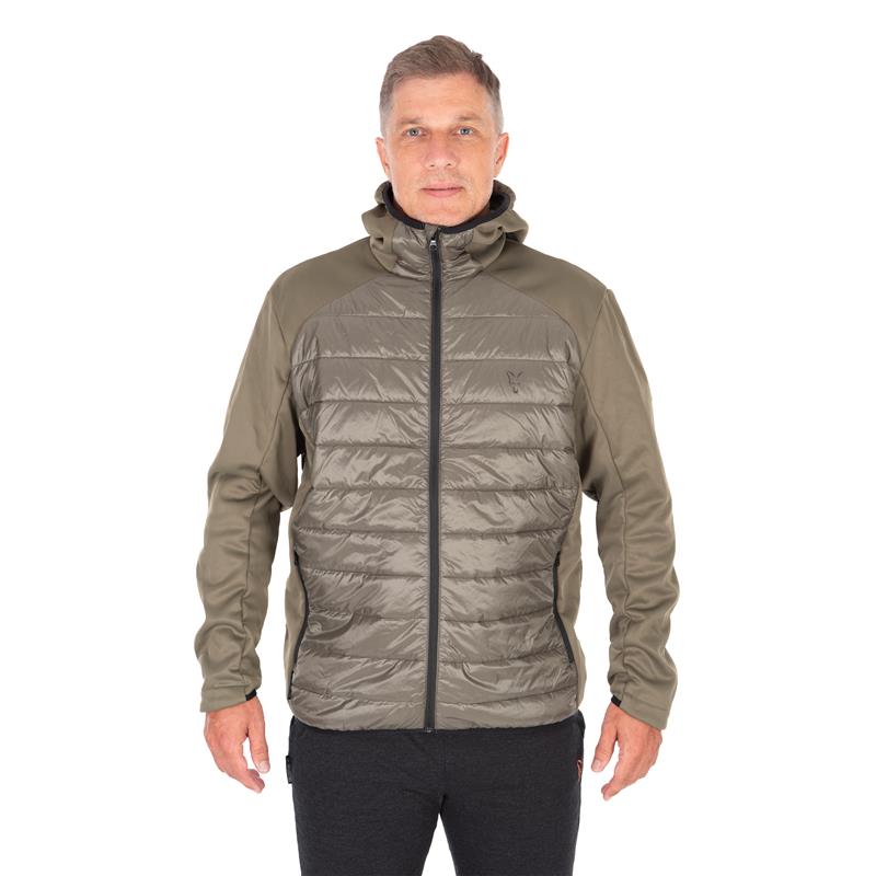 Jas man - groen fox collection hybrid jacket - vert