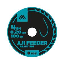 Línea montada mikado ready rigs aji feeder