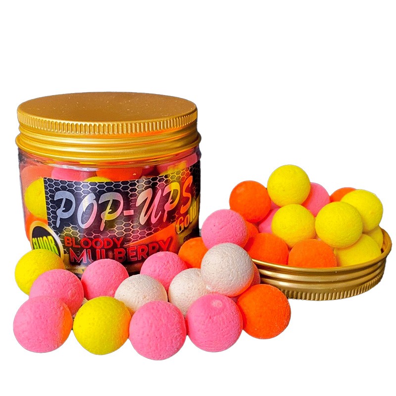 Bouillette flottante pro elite baits gold fluor pop up Suisse