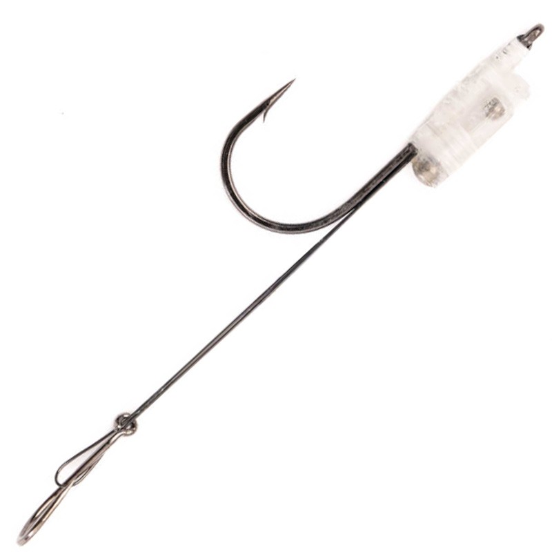 Montura com rattle fly soul flies partridge bauer pike rig avec rattle