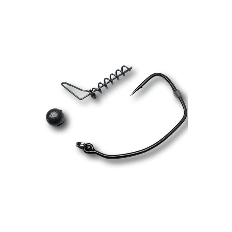 Montura pikecraft the weedless rig shallow srew system