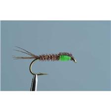 Mosca tof nymphe pheasant tail - tete verte Svizzera