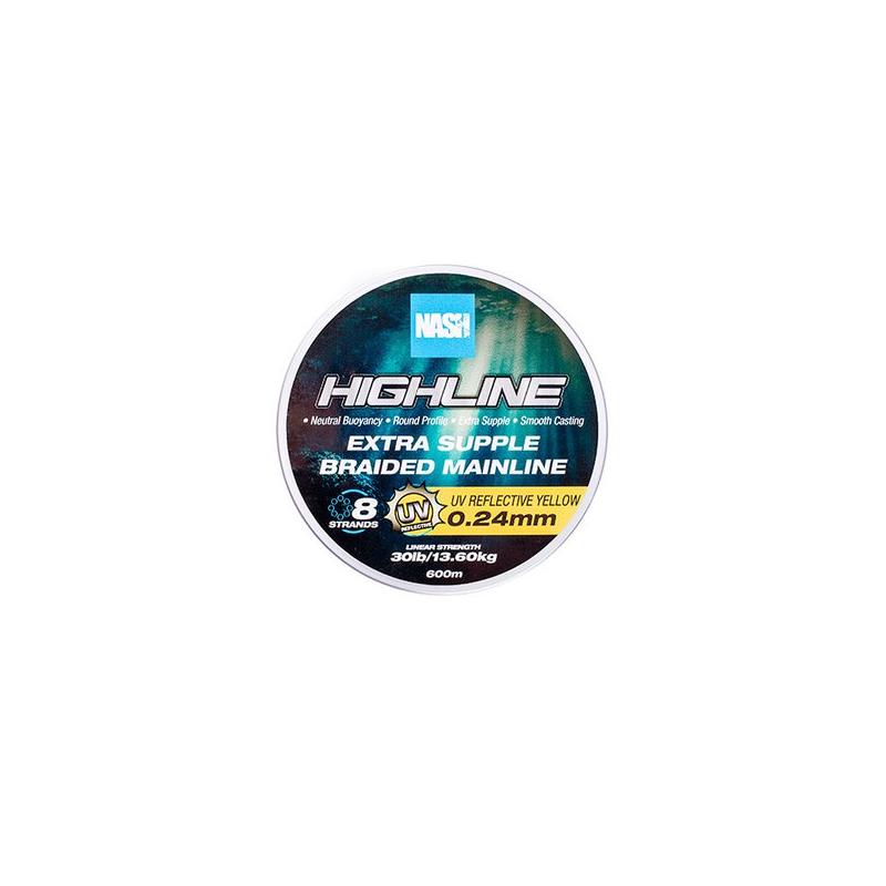Multifilar - 600m nash highline floating braid uv yellow - 600m