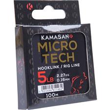 Nylon kamasan kamasan micro tech rig line - 100m Belgique