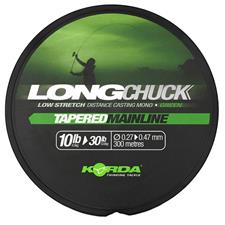 Nylon korda longchuck tapered mainline green - 300m