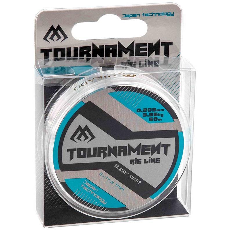 Nylon mikado tournament rig line - 50m