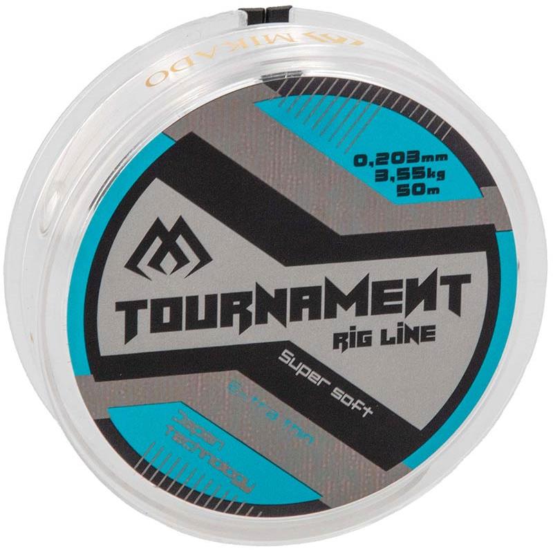 Nylon mikado tournament rig line - 50m