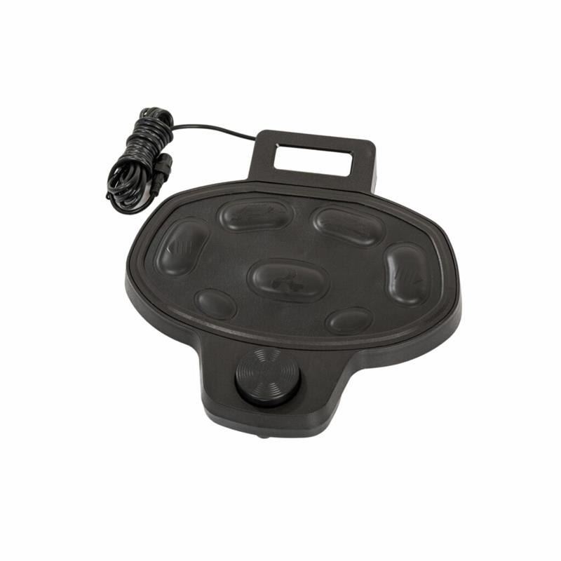 Pack motor + pedal de dirección y placa quick release haswing cayman b ...