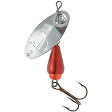 Spinner mepps xd platinium argent rouge