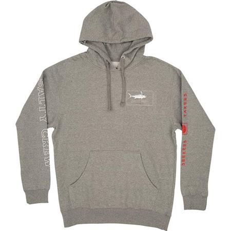 Sweat homme salty crew flatbill fleece - gris