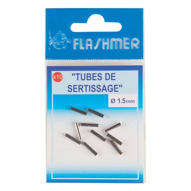 Tubo de engaste flashmer - paquete de 10