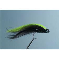 Vlieg speciaal roofvis tof deceiver brochet noir/chartreuse
